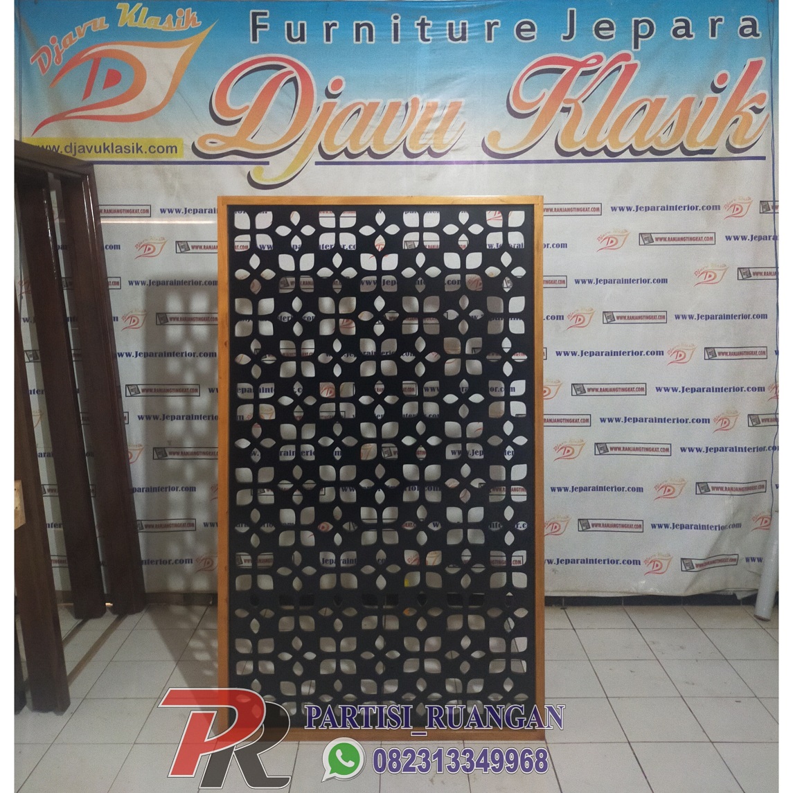 Model Partisi Ruangan Minimalis Trawangan | Furniture Jepara | Mebel ...